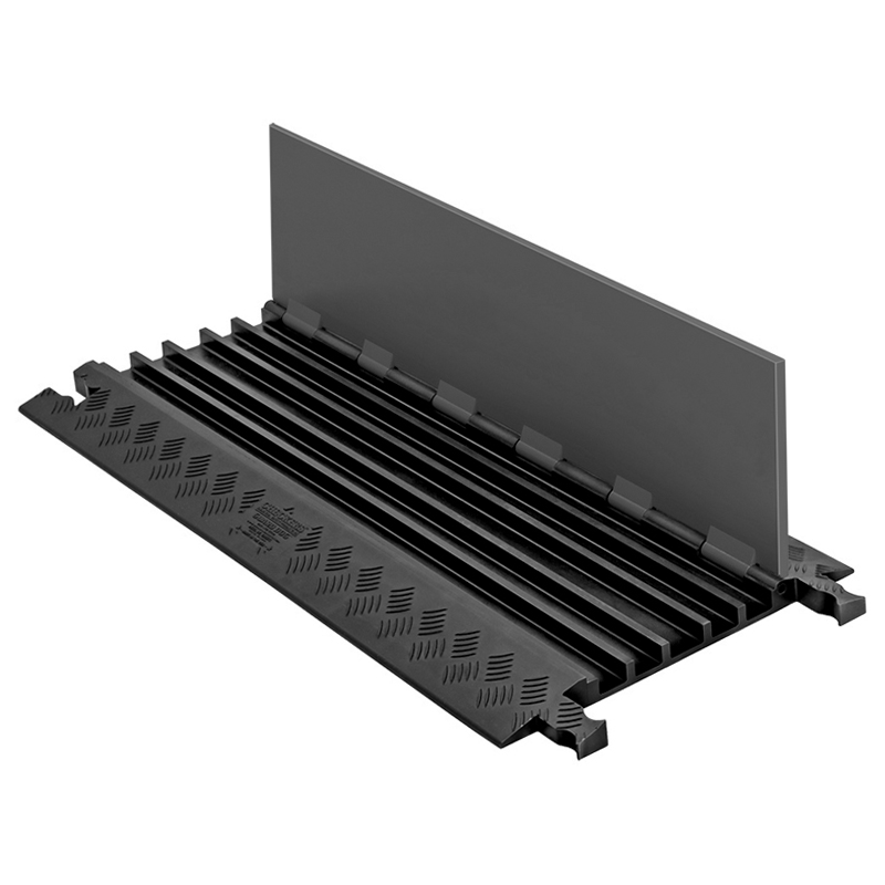 Guard Dog® Cable Protector 5 Channel - Black/Black - GD5X75-ST-B/B